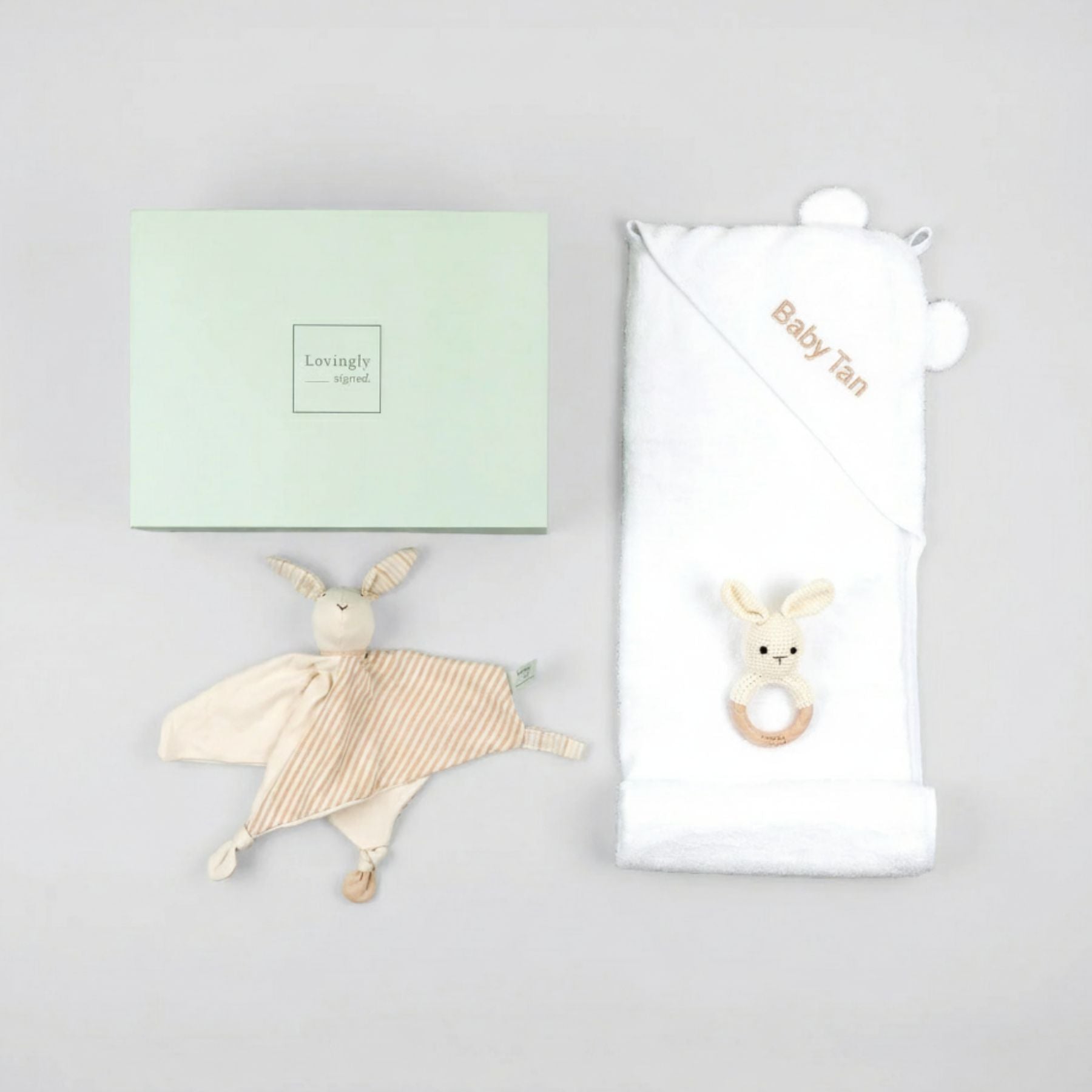 Hoppin' Bunny Gift Set | Lovingly Signed