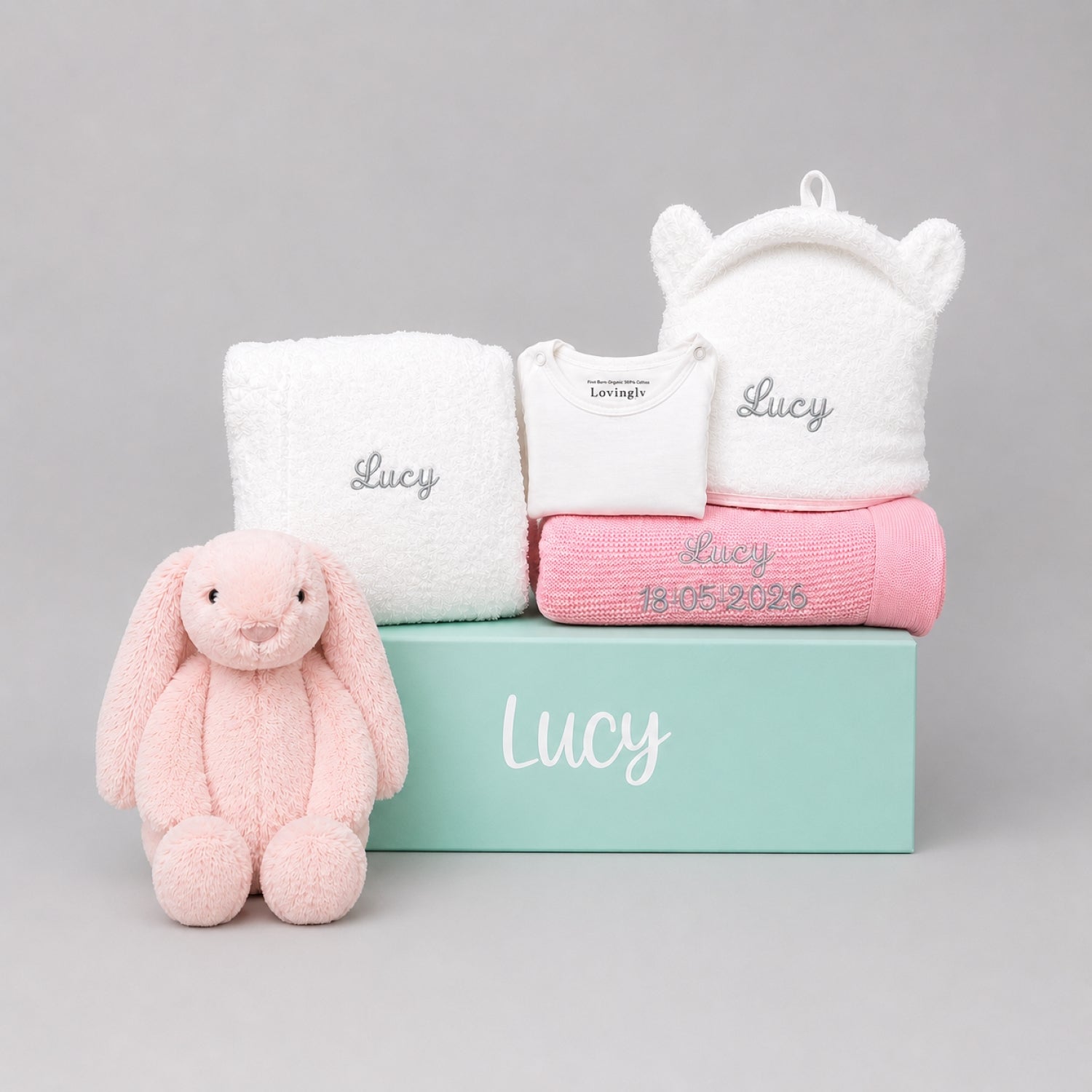 Super Luxe Baby Gift Set - Pink – Lovingly Signed